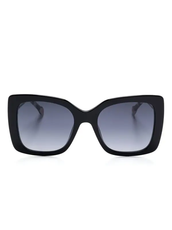 Carolina Herrera Oversized Sunglasses - Black