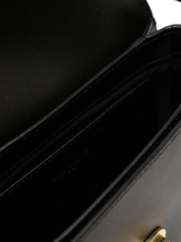 Maison Kitsuné Foldover Shoulder Bag - Black