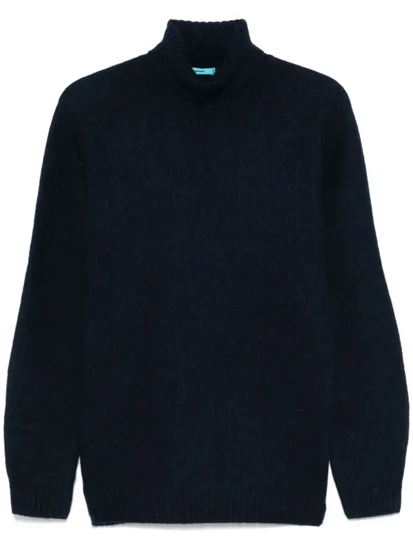 DRUMOHR Lambswool Sweater - Blue