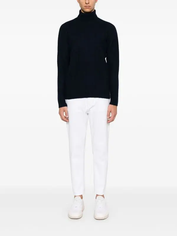 DRUMOHR Lambswool Sweater - Blue