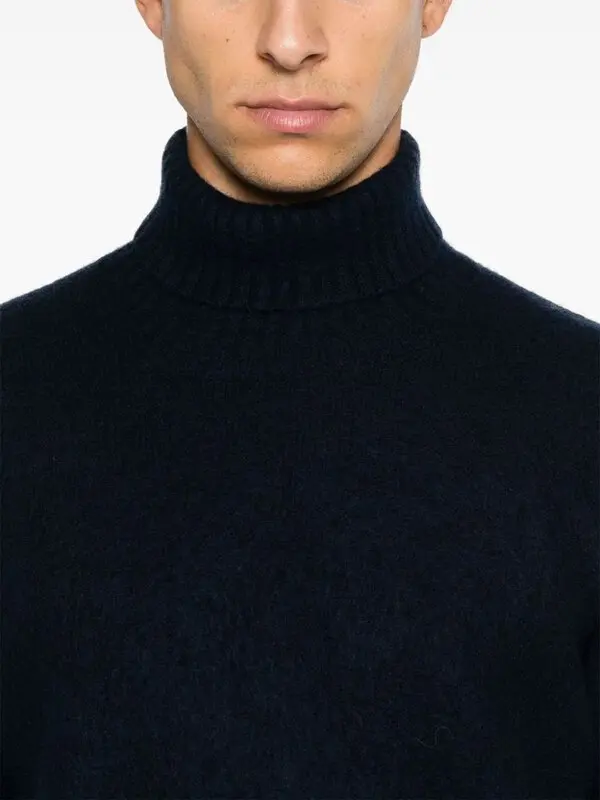 DRUMOHR Lambswool Sweater - Blue