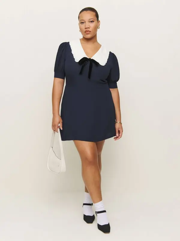 REFORMATION Kaylia Dress - Blue
