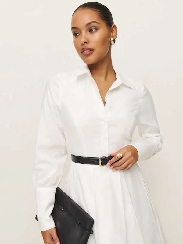 chinese dress ladies Ambra Linen Mini Dress – Amelius main image 0