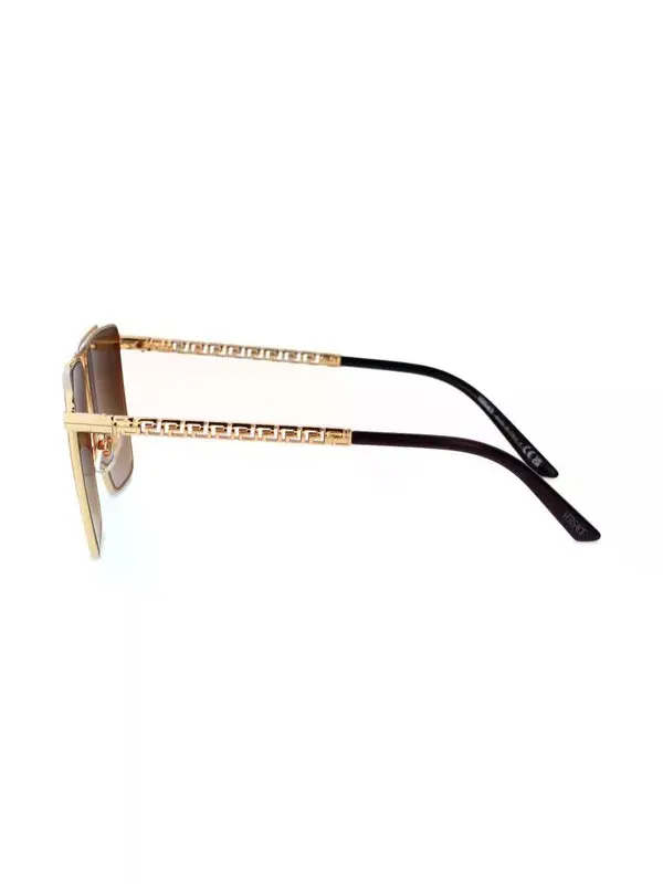 Versace Square-frame Sunglasses - Gold