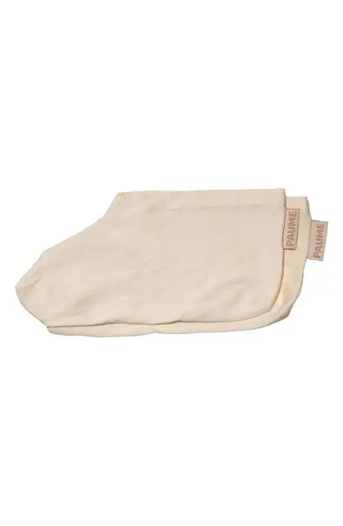 PAUME Organic Cotton Overnight Socks - Beige