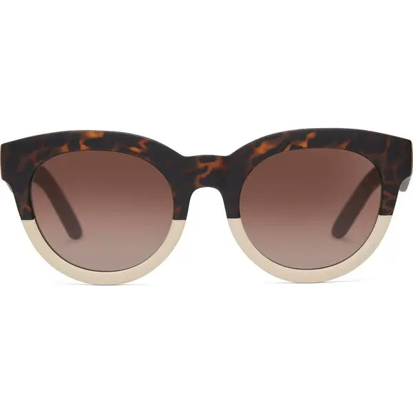 Toms Florentin Cat Eye Sunglasses - Matte Blonde Tort Oatmilk Fade