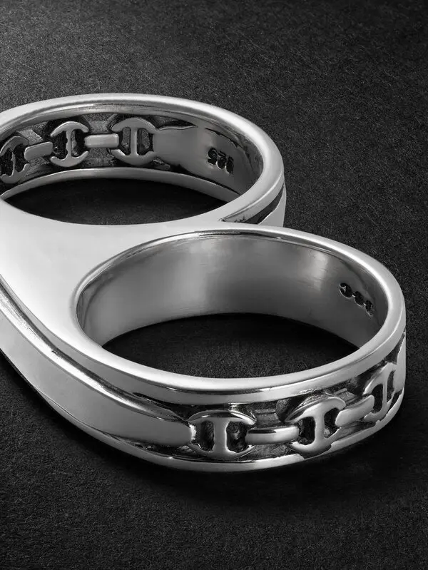 Hoorsenbuhs Bonded Double Barrel Knuckle Ring