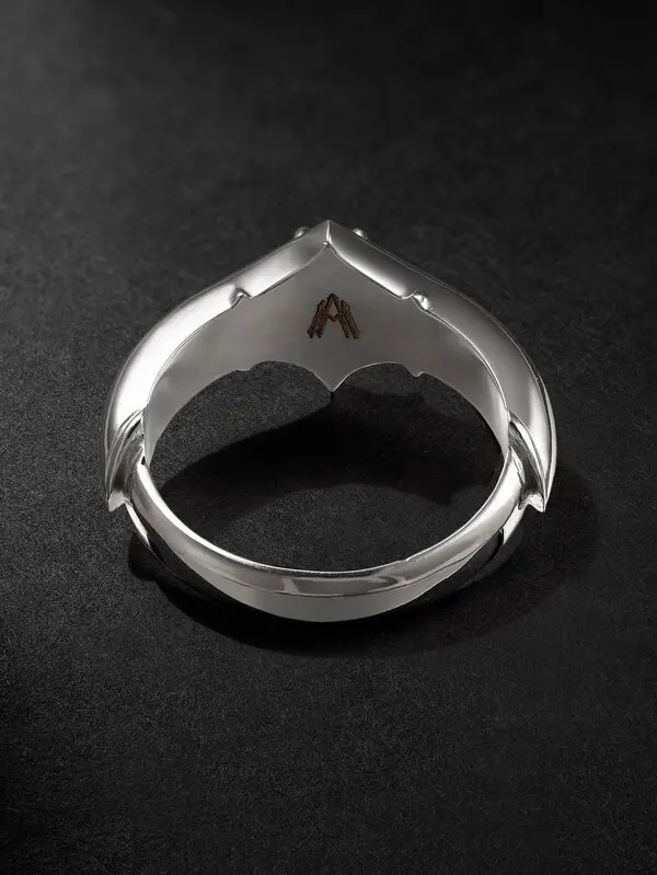 ALEX MOSS Saber 14-karat White Gold Ruby Ring