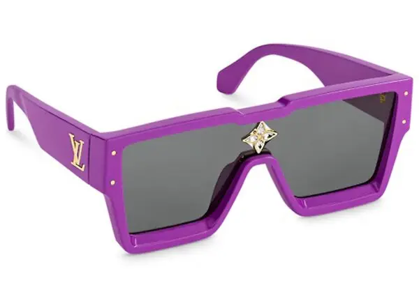 LOUIS VUITTON Cyclone Sunglasses - Purple