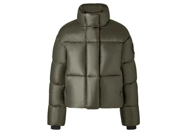 Canada Goose Cypress Cropped Puffer Jacket - Silverbirch