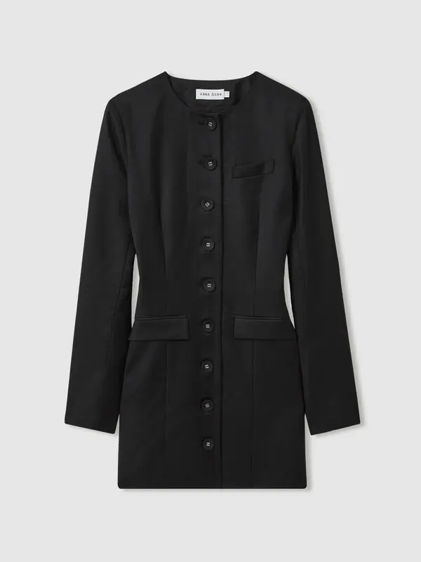 Anna Quan Eva Wool Mini Dress
