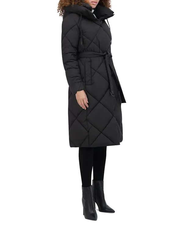 KENNETH COLE Hooded Puffer Coat