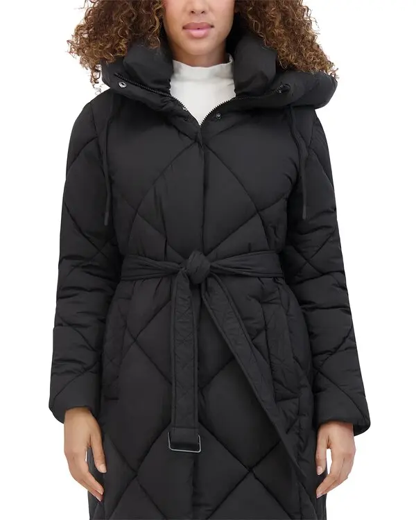 KENNETH COLE Hooded Puffer Coat