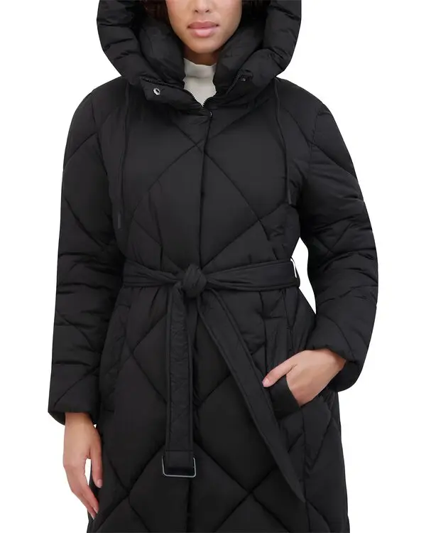 KENNETH COLE Hooded Puffer Coat