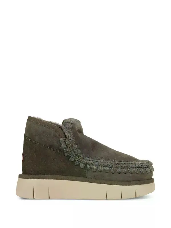 Mou Bounce Clog Slippers - Green