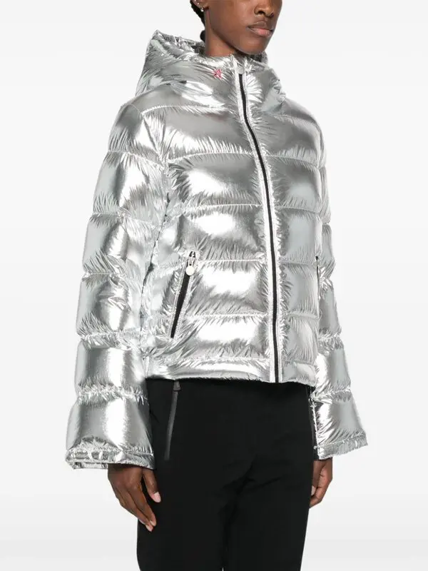 Perfect Moment Metallic Flare Jacket - Silver