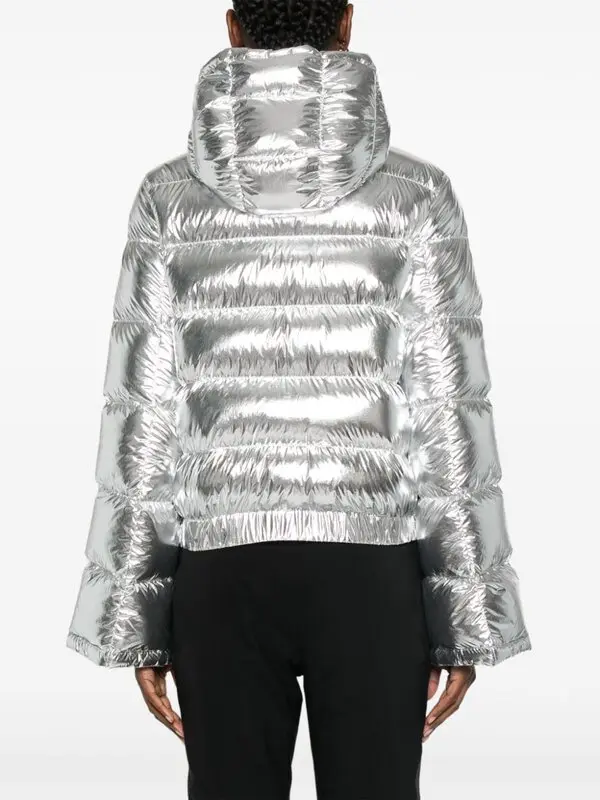 Perfect Moment Metallic Flare Jacket - Silver