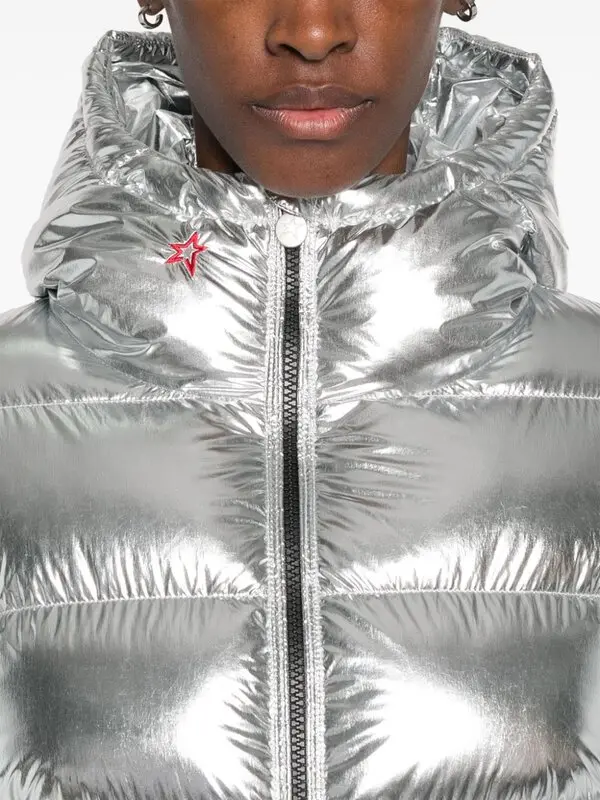 Perfect Moment Metallic Flare Jacket - Silver