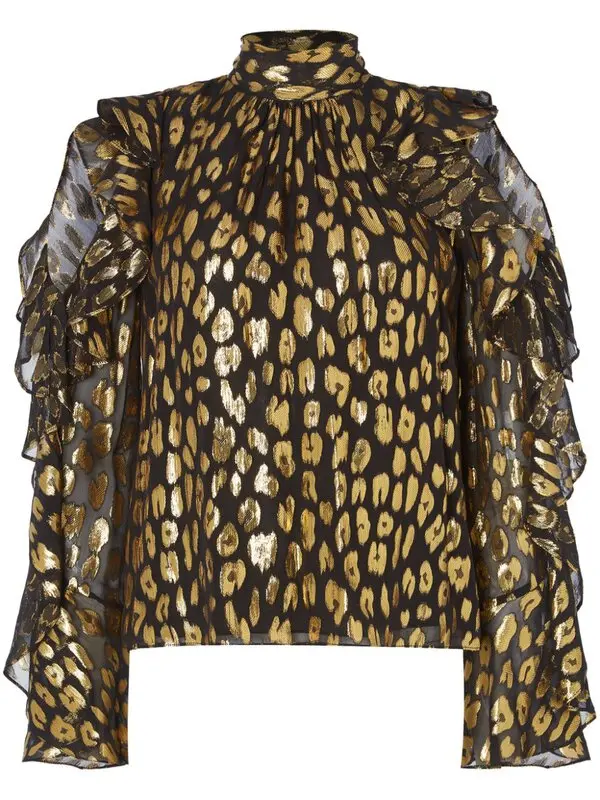 TEMPERLEY LONDON Kyra Blouse - Black