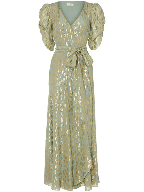 TEMPERLEY LONDON Kyra Maxi Wrap Dress