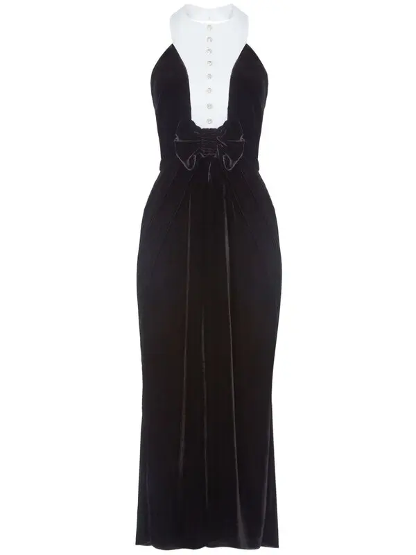 Temperley London Ashcombe Midi Dress - Black | Editorialist