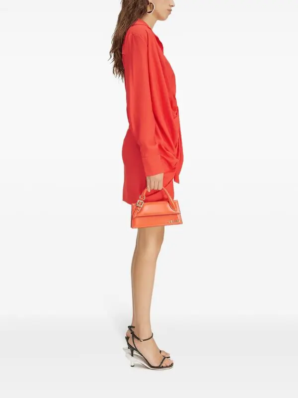 Jacquemus La Robe Bahia Mini Dress In Orange - 44% Off | Editorialist