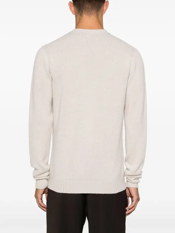 DRUMOHR Crew-neck Cashmere Jumper - Neutrals