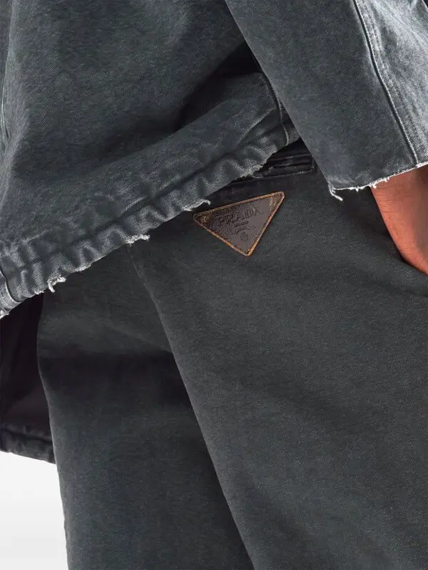 Prada Canvas Trousers