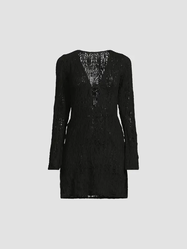 Peixoto Angie Knit Linen-blend Tunic