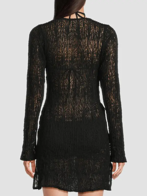 Peixoto Angie Knit Linen-blend Tunic
