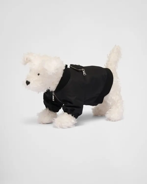 Prada Re-nylon Dog Coat - Black