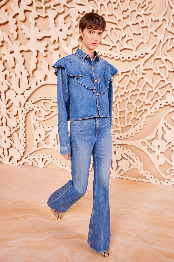 Ulla Johnson Mathilde Shirt - Danube