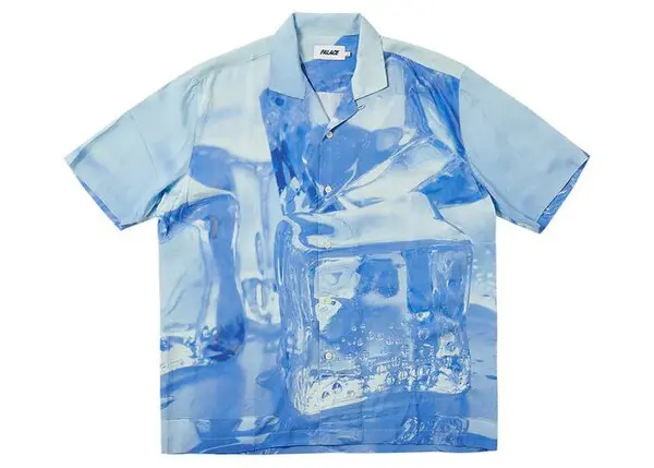 PALACE Ultimate Chill Shirt - Crystalised Blue