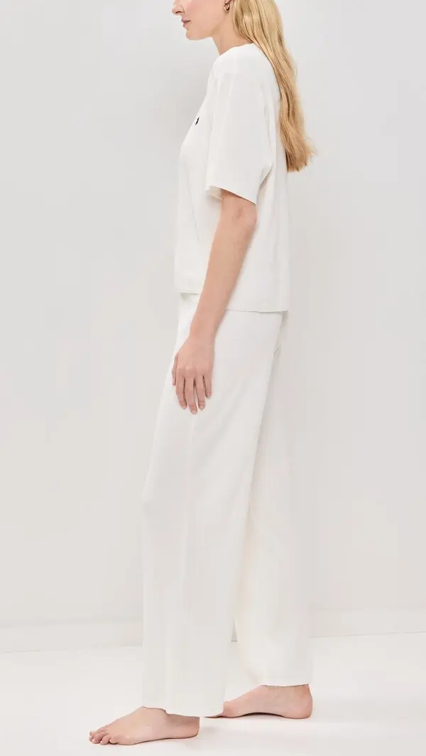 Polo Ralph Lauren Waffle Knit Pajama Set