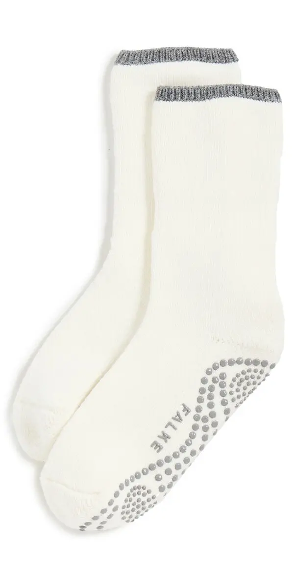 Falke Cuddle Pads Crew Socks - Off White