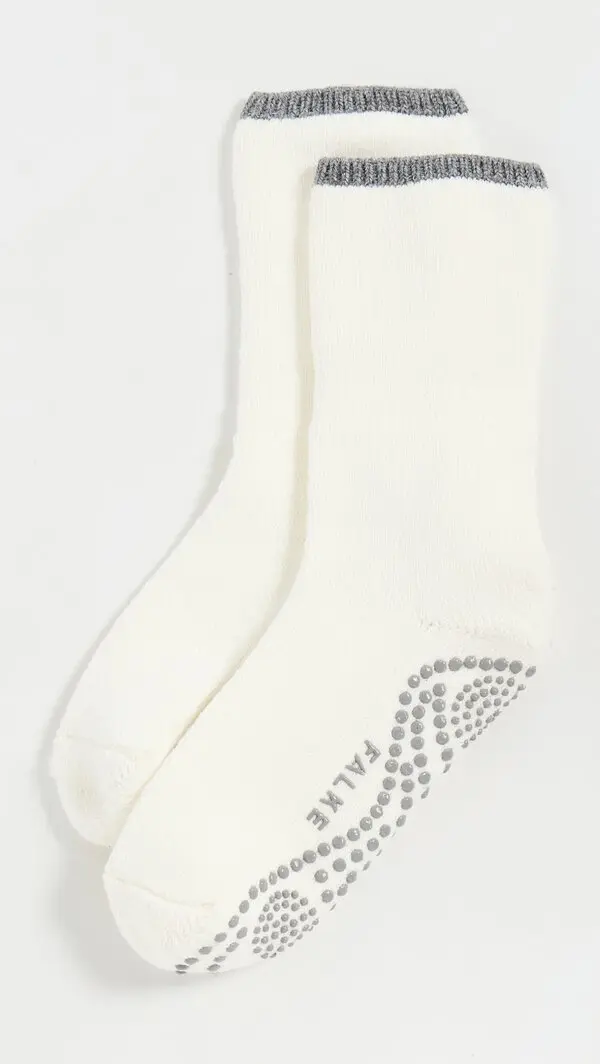 Falke Cuddle Pads Crew Socks - Off White