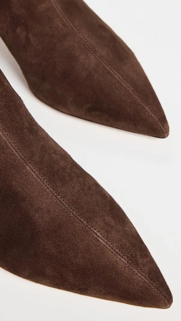 AQUAZZURA Montmartre 50mm Booties - Espresso