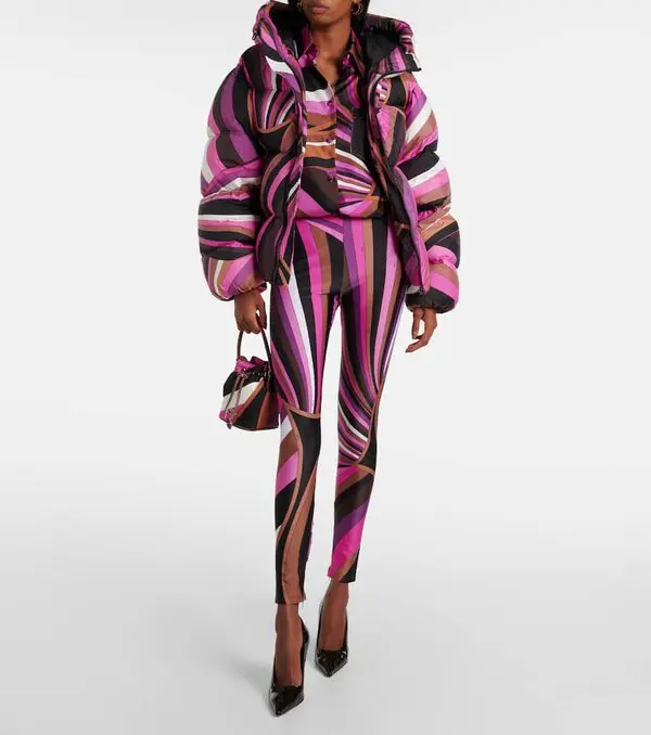 Emilio Pucci Iride Down Jacket - Pink