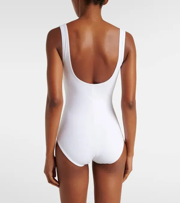 KARLA COLLETTO Sequined Ruched Swimsuit