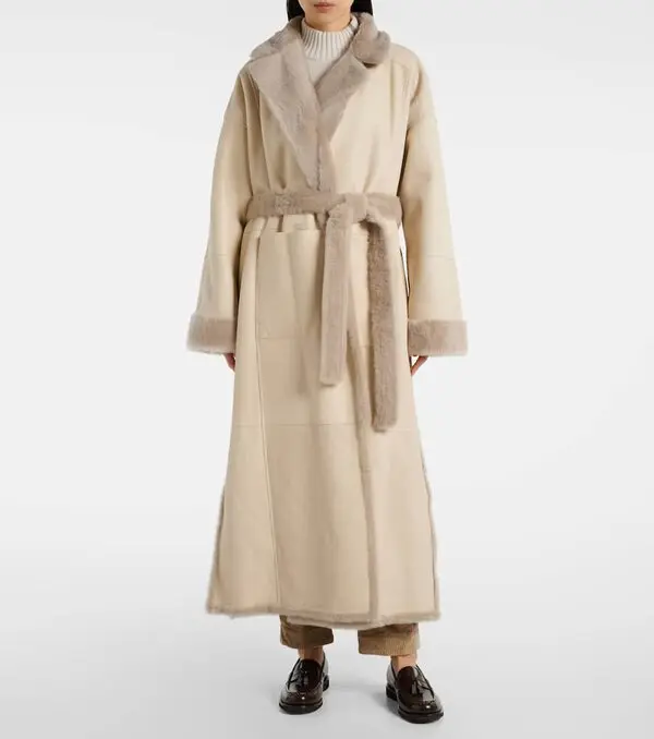 Brunello Cucinelli Shearling Coat