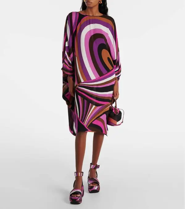 Emilio Pucci Iride Garza Kaftan - Pink