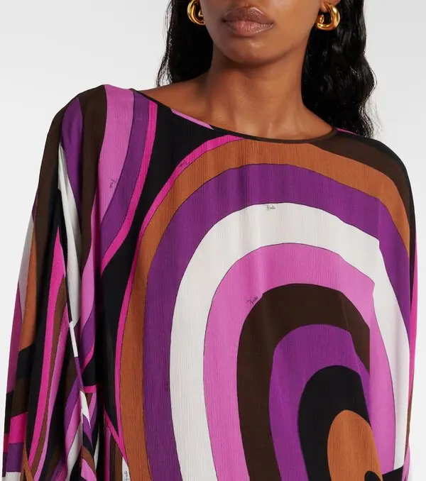 Emilio Pucci Iride Garza Kaftan - Pink