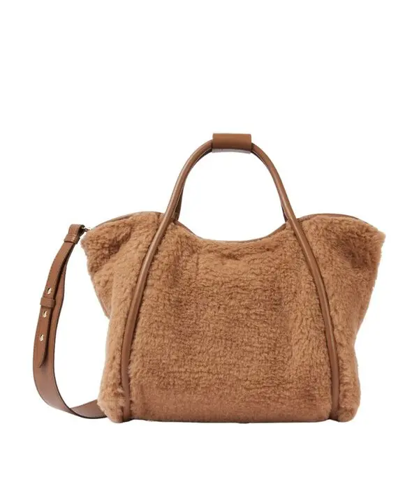 Max Mara Marine Small Teddy Tote Bag