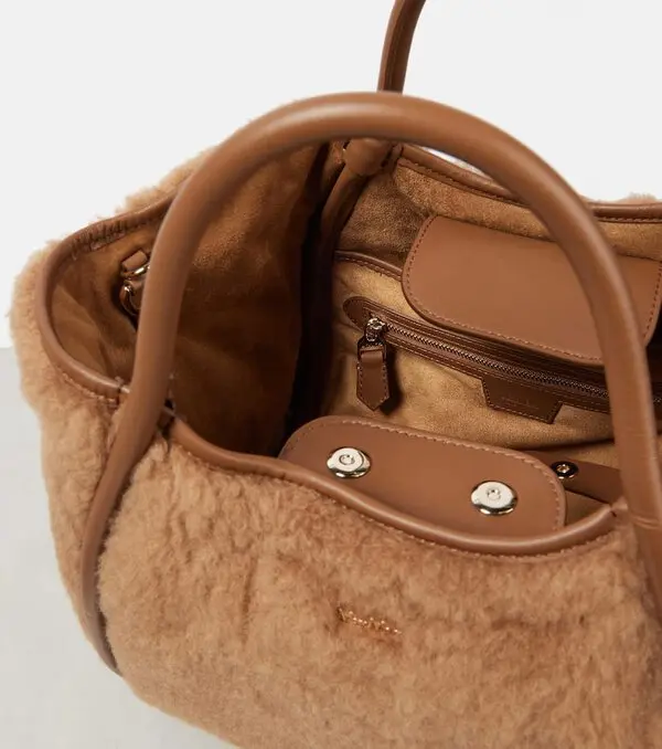 Max Mara Marine Small Teddy Tote Bag