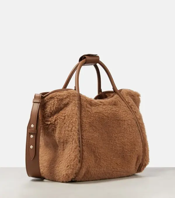 Max Mara Marine Small Teddy Tote Bag