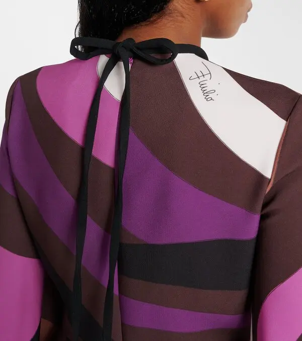 Emilio Pucci Marmo Printed Minidress