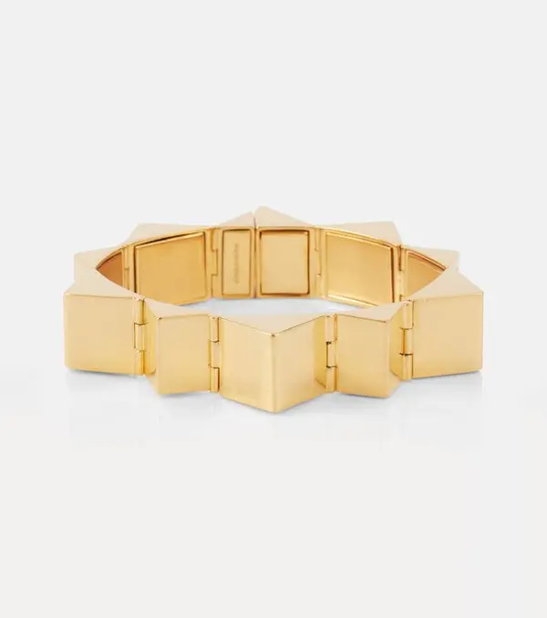 Alaïa Pyramid Bangle - Gold
