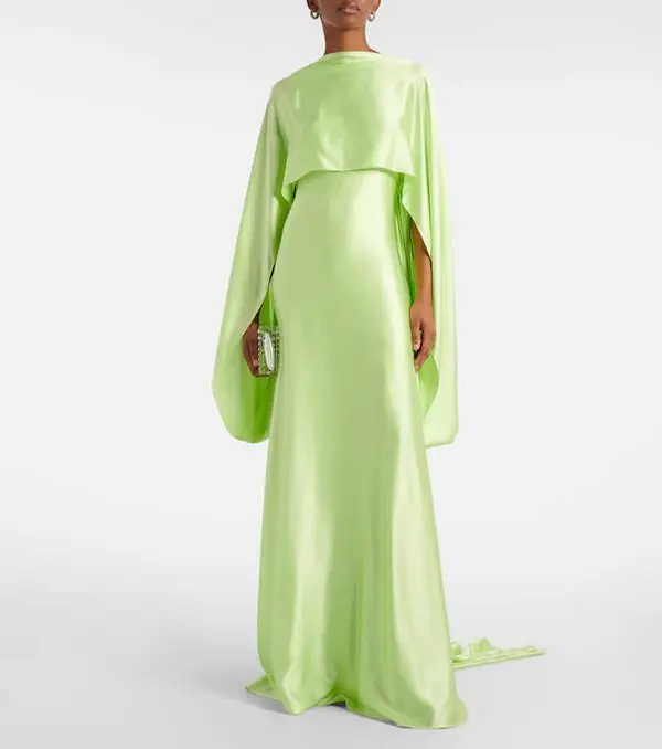 ROKSANDA Caped Maxi Gown
