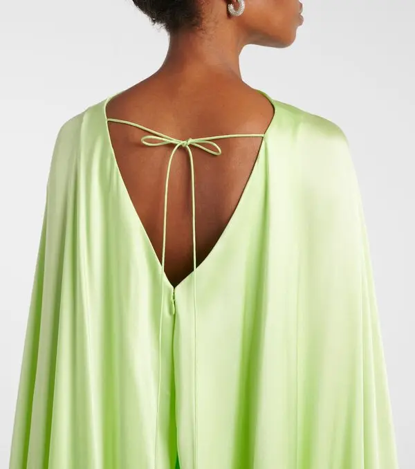 ROKSANDA Caped Maxi Gown
