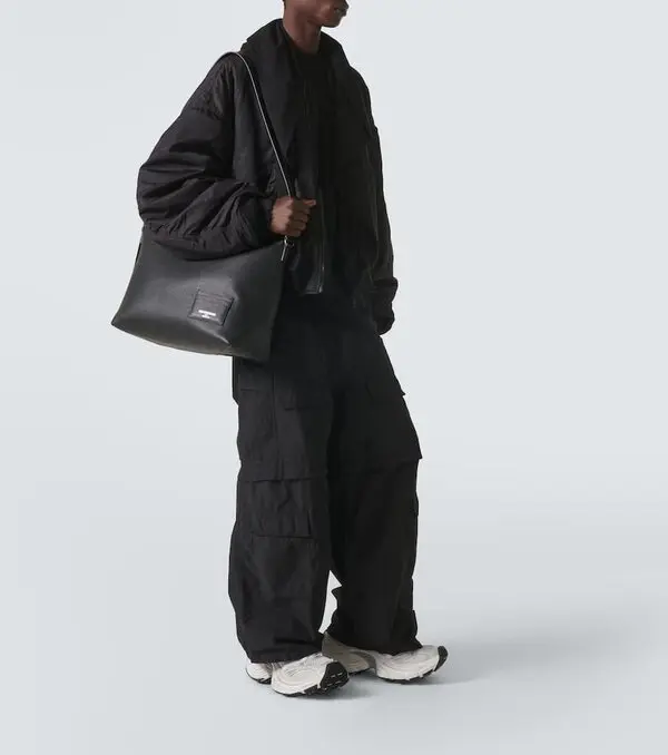 Balenciaga Large Leather Messenger Bag